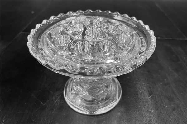 Flower Basket & Block - Early American Prescut (EAPC) Glassware by ...