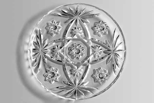 Bread Plate - EAPC - Early American Prescut (EAPC) Glassware by Anchor ...