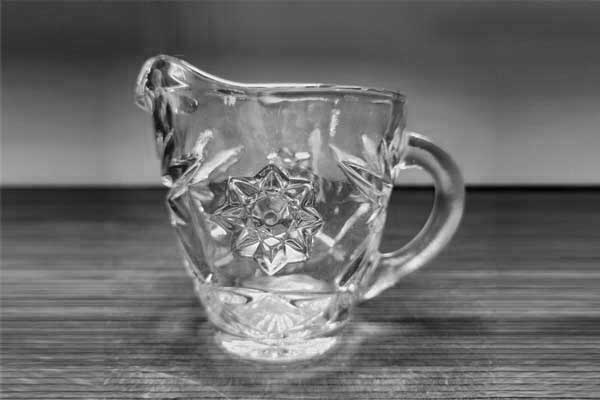 Creamer - EAPC - Early American Prescut (EAPC) Glassware by Anchor Hocking