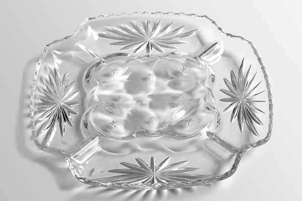 Egg Plate - EAPC - Early American Prescut (EAPC) Glassware by Anchor ...