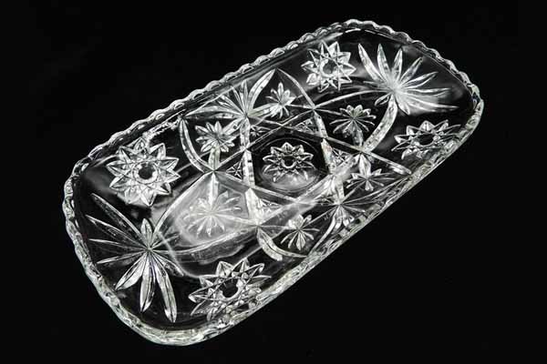 Hostess Tray - EAPC - Early American Prescut (EAPC) Glassware by Anchor ...