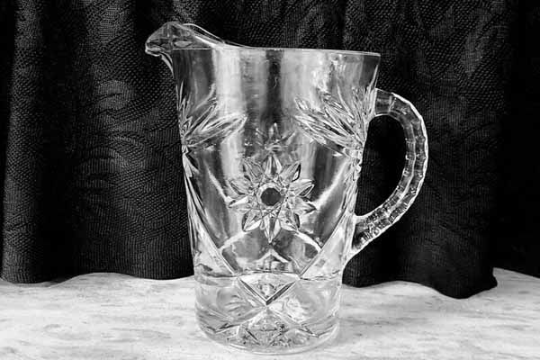 Round Pitcher - EAPC - Early American Prescut (EAPC) Glassware by ...