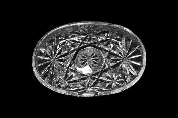 Soap Dish - Oatmeal - Early American Prescut (EAPC) Glassware by Anchor ...