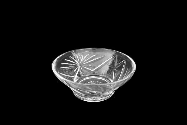 Nappy - Oatmeal - Early American Prescut (EAPC) Glassware by Anchor Hocking