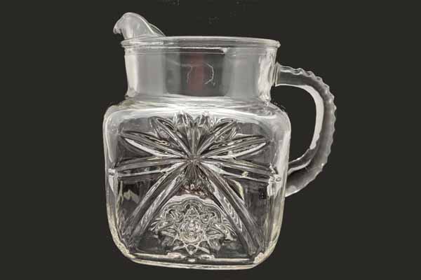 Square Pitcher with Big Mouth - EAPC - Early American Prescut (EAPC ...